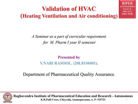 Hvac Validationpdf