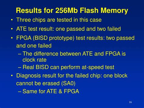 Ppt Flash Memory Built In Self Diagnosis With Test Mode Control Powerpoint Presentation Id