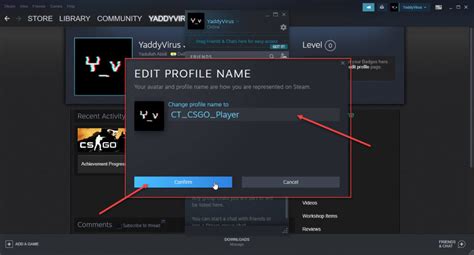 How To Change Your Name In CSGO