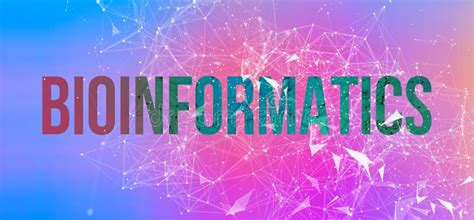 Bioinformatics Theme With Abstract Network Lines Stock Image Image Of