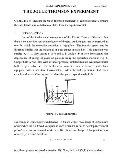 Joule Thomson Effect Pdf