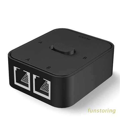 Fun 2 Port Desktop Gigabit Network Switch 10 100 1000mbps Ethernet