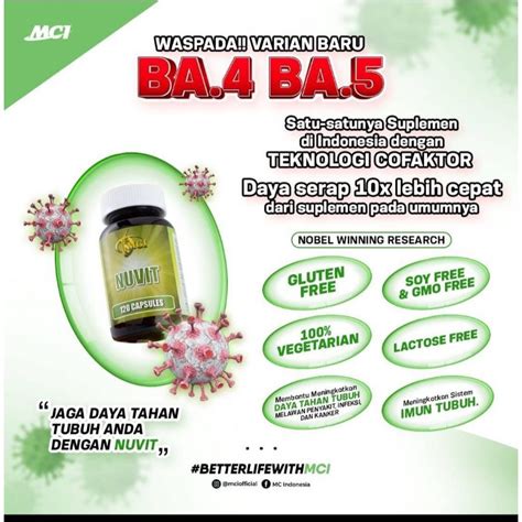 Jual Suplement Kesehatan Nuvit Shopee Indonesia