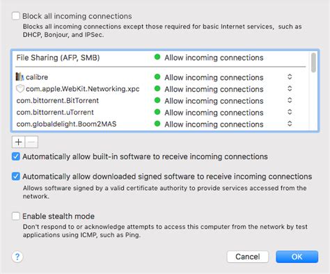 mac os firewall settings for open wireless networks ianstashok