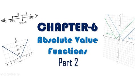 Grade 10 Math Chapter 6 Absolute Value Functions Myanmar Part 2 Youtube