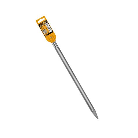 CLEARANCE INGCO SDS MAX Pointed Chisel 18x400mm For SDS Max Chuck Sy JG Superstore