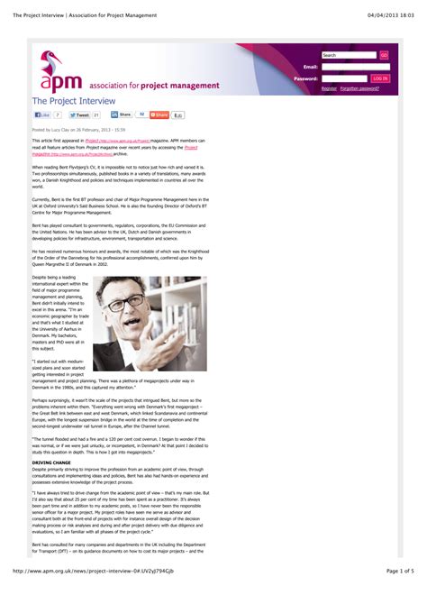 Pdf The Project Interview