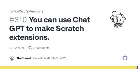 You Can Use Chat Gpt To Make Scratch Extensions · Turbowarp Extensions