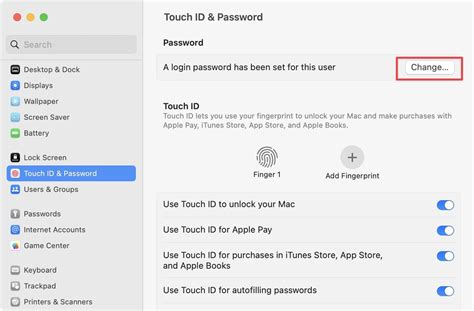 How To Change Mac Login Password In MacOS Ventura Appsntips