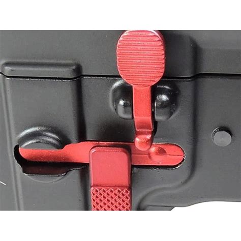 Aps Ghost Patrol Phantom Rifle Red With E Silver Edge 20 Gearbox