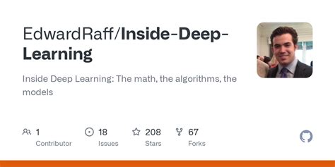 Inside Deep Learning Chapter Ipynb At Main EdwardRaff Inside Deep Learning GitHub