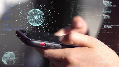 Mobile Internet Big Data Mobile Social Network Information Transmission Motion Graphics