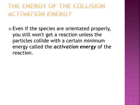 PPT Collision Theory PowerPoint Presentation Free Download ID