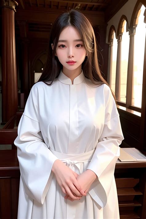 Ai로 그린 바닷가에 수영복입은 미녀 실사