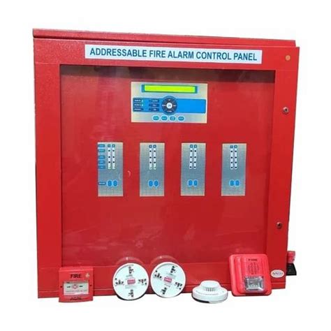 4 Red Addressable Fire Alarm Panel At ₹ 32500piece In New Delhi Id