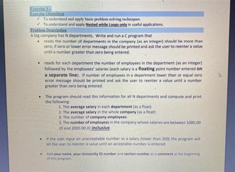 Solved Exercise 3 Exercise Obiectives To Understand And