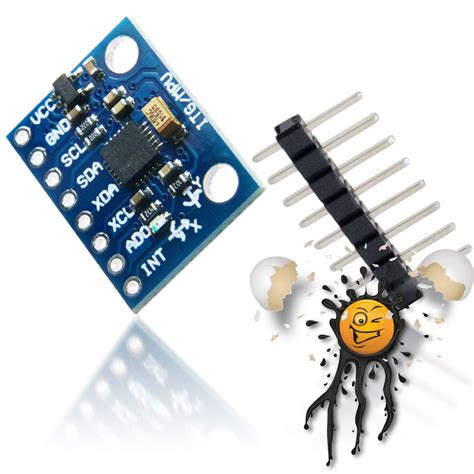 Gy 521 Mpu 6050 Mems Dmp 3 Achsen Gyroskop Iot Powered By Androegg De
