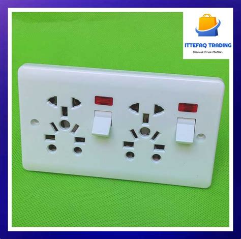 Universal Multi Functional Multi Plug Socket Wall Power Socket 5 In 1 Double China Fitting
