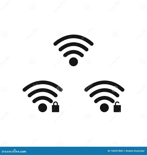 Signal Strength Indicator Set Mobile Phone Bar Status Icon No Signal Symbol 4g And 5g Network