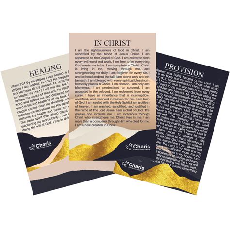 Healing Scriptures Charis Christian Center Free Bible Resource