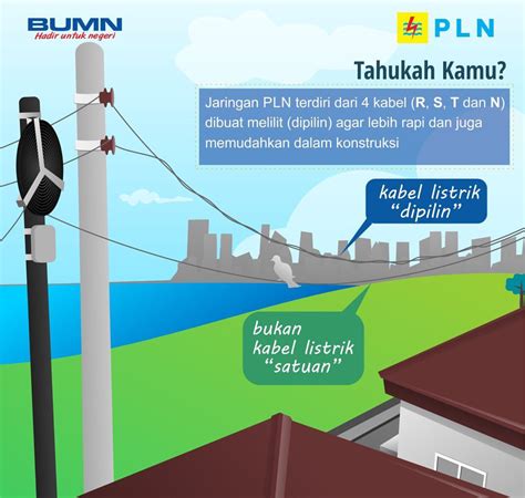 Tahukah Kamu Jaringan Pln Terdiri Dari 4 Kabel