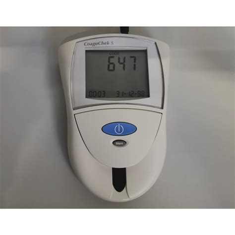 Coagulation Meter Roche Coaguchek S Typ 2032074