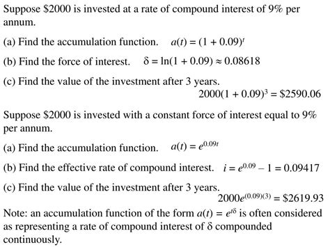 PPT The Force Of Interest At Time T Used To Measure Intensity Is PowerPoint Presentation