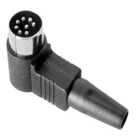 Cui Devices Circular Din Connectors 3 8 Positions Plug Right Angle Standard Circular Din
