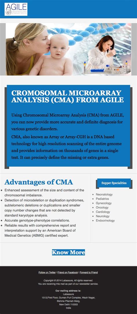 Using Cromosomal Microarray Analysis Genetic Disorders Medical