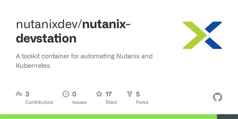 Github Nutanixdevnutanix Devstation At Main