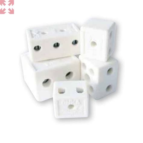 Клемма керамическая 2,5 - 4 мм2 на 2 полюса, PK 4-2; (5082) — купить ...