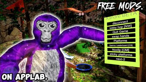 This Gorilla Tag Copy Gives You Free Mods Youtube