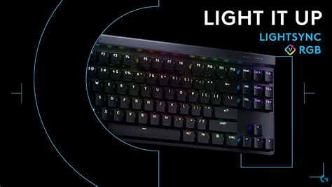 Logitech G515 Lightspeed Tkl Wireless Gaming Keyboard Black Hifi