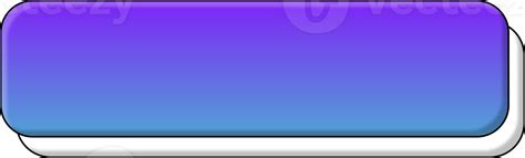 Simple Square Line Border Dialog Title Bar Design Element PNG Image With Transparent Background