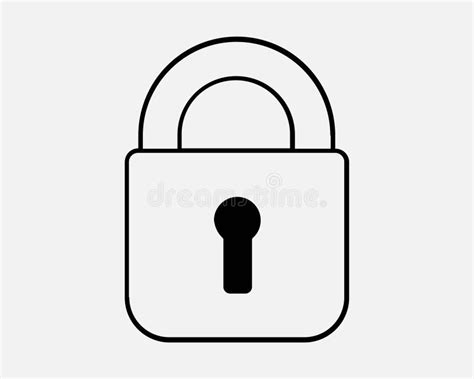 Padlock Lock Shape Secure Password Access Locked Denied Confidential