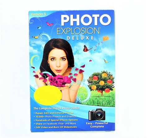 Photo Explosion Deluxe Version 5 Complete Digital Photo Studio