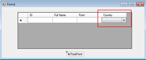 Datagridview Combobox Datagridviewcomboboxcolumn สร้าง Datasource ให้กับ Combobox Vbnet C