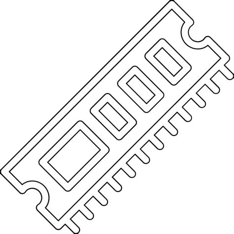 Ram Vector Icon Vector Art At Vecteezy