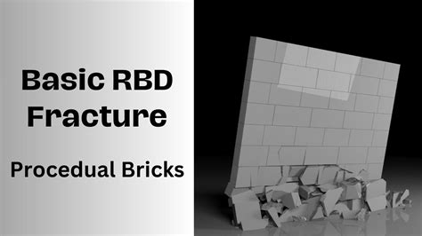 Procedural Rbd Fracturing Houdini Youtube