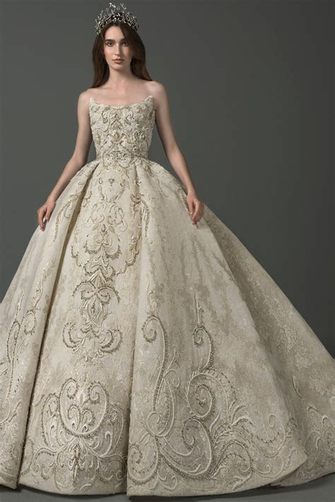35 Vestidos De Novia En Dorado Para Un Look ¡brillante Mx
