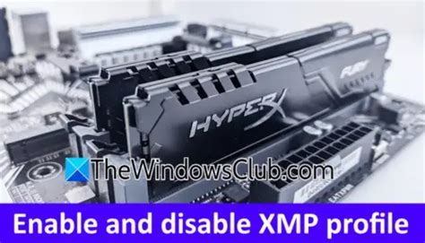 Enable Disable Xmp Profile On Msi Gigabyte Asus Motherboards