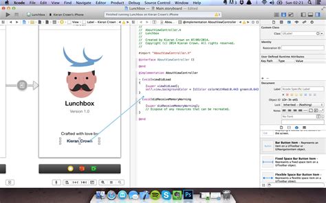 Ios Why Cant I Create Ibactions From Storyboard Stack Overflow