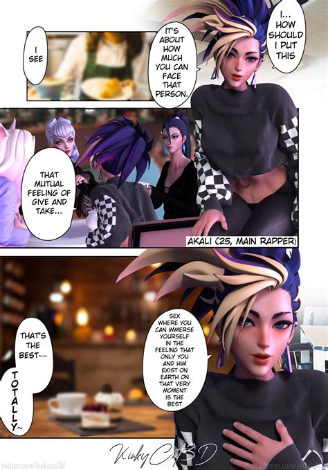 Kda Girls Talk Kinkycat3d League Of Legends Rsfmcompileclub