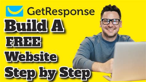 Build A Free Website With Getresponse Step By Step Beginners Tutorial And Full Walkthrough Youtube