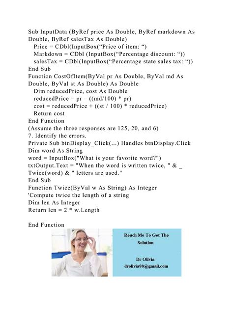 1 Determine The Output Displayed When The Button Is Clickedprivadocx