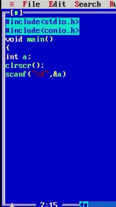 c programming for beginners 1 your first code dosbox clanguage