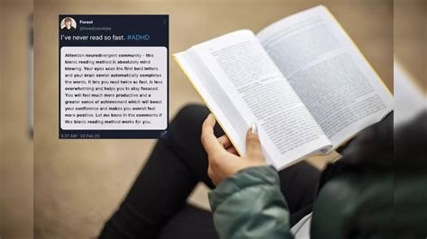 Netizens Claim New Reading Hack Can Help You Read Twice As Fast With More Focus Viral News