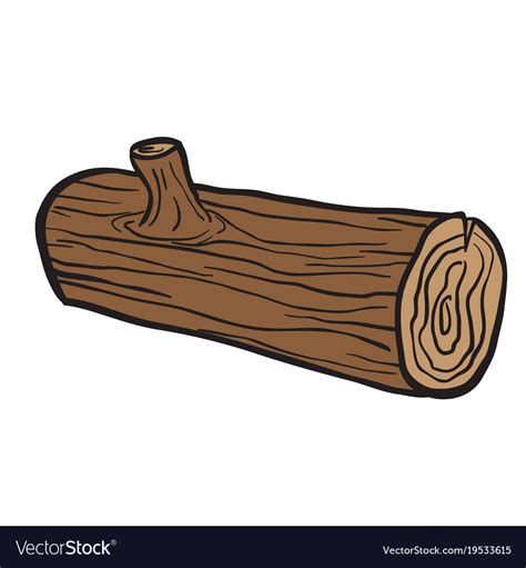 Log Royalty Free Vector Image Vectorstock