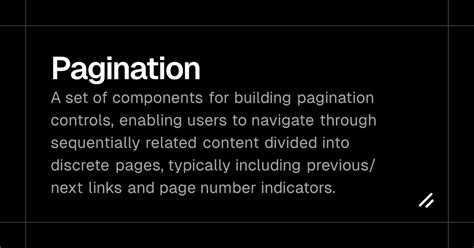 Pagination