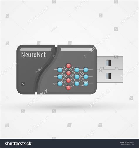 Neural Network Module Usb Stick Stock Vector Royalty Free 462904537 Neural Network Module Usb Stick Stock Vector Royalty Free 462904537